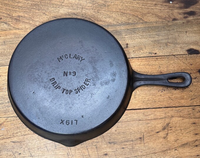 Vintage Mcclary Number 9 Drip Top Spider - X617 - Etsy
