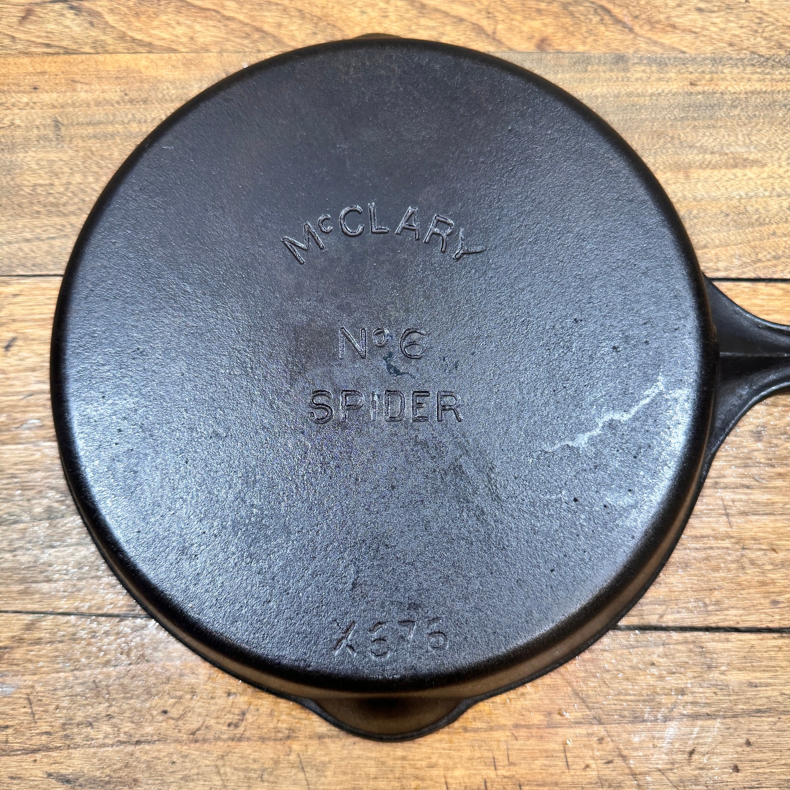 Rare Mcclary Cast Iron Skillet - Number 6 - Etsy