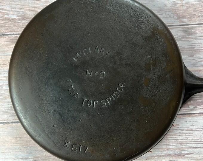 Rare Restored 1920's Mcclary Number 9 Drip Top Spider - X617 - Foundry ...