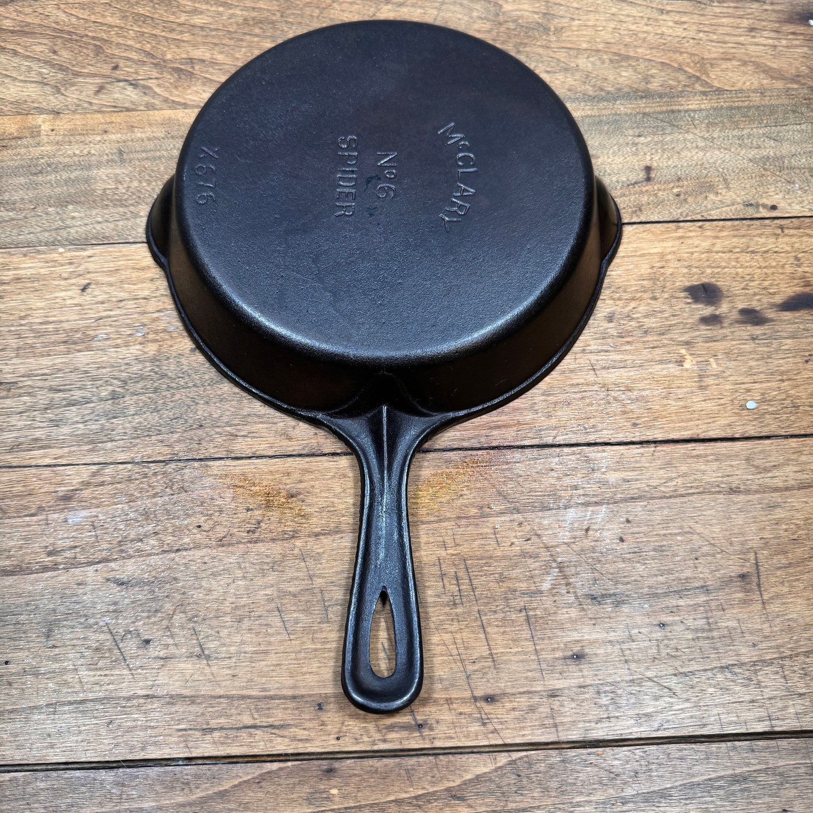 Rare Mcclary Cast Iron Skillet - Number 6 - Etsy