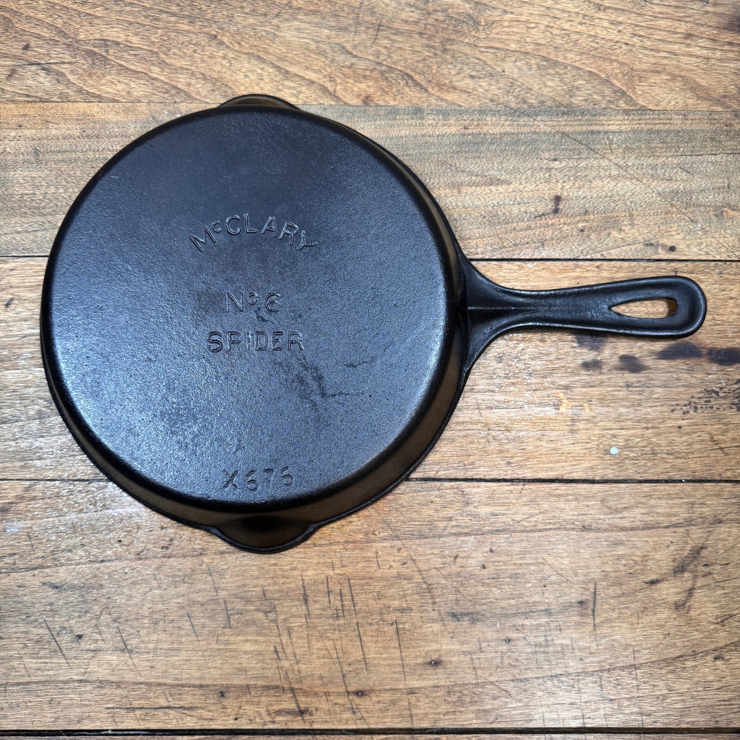 Rare Mcclary Cast Iron Skillet - Number 6 - Etsy