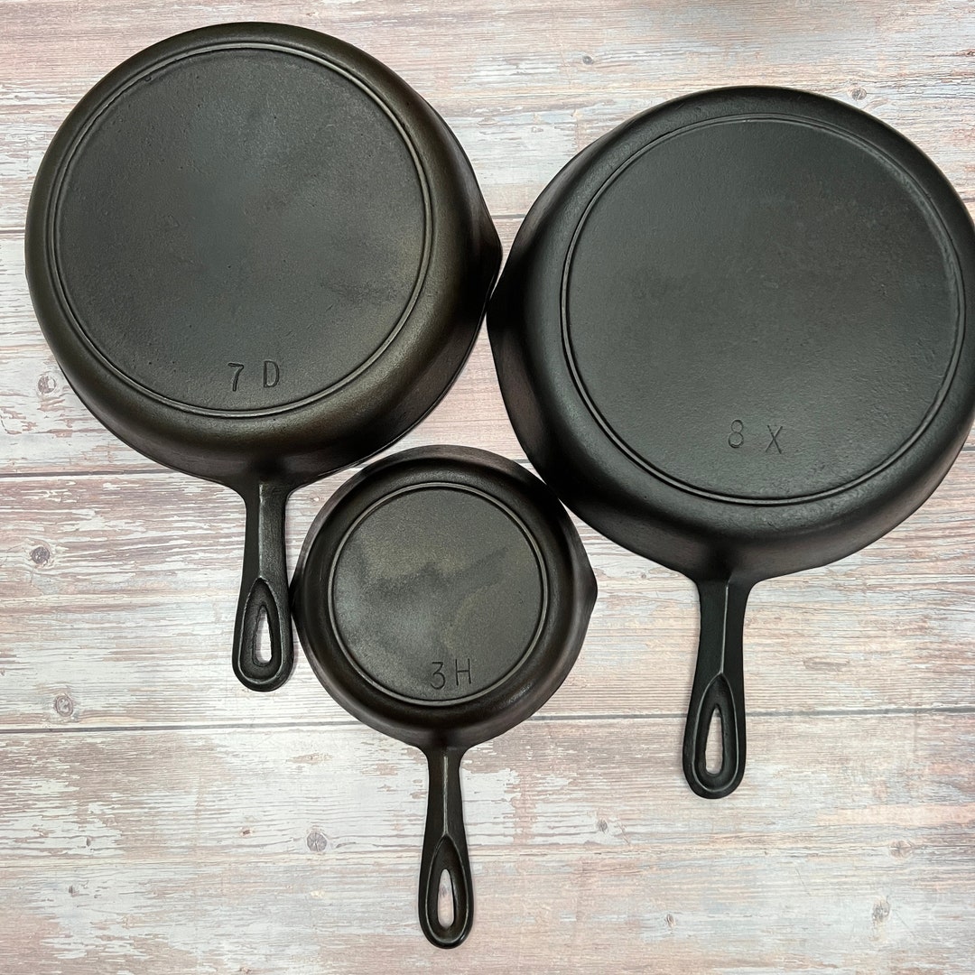 Restored BSR Red Mountain 3 Pan Set - Number 3, 7 and 8 - Perfect for ...