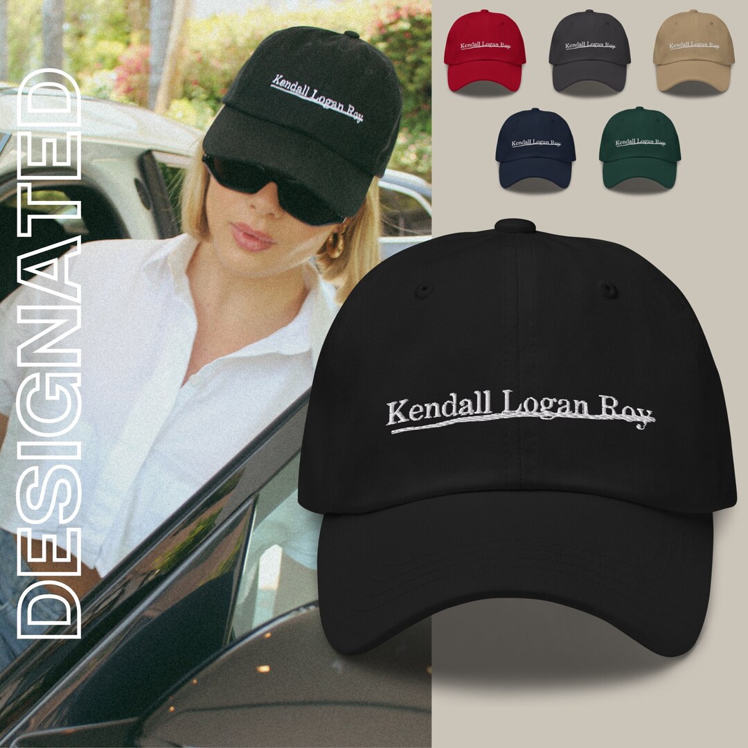 Kendall Logan Roy EMBROIDERED Dad Hat | Gift for Succession Fans ...