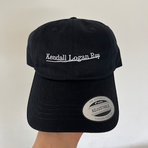 Kendall Logan Roy EMBROIDERED Dad Hat | Gift for Succession Fans ...
