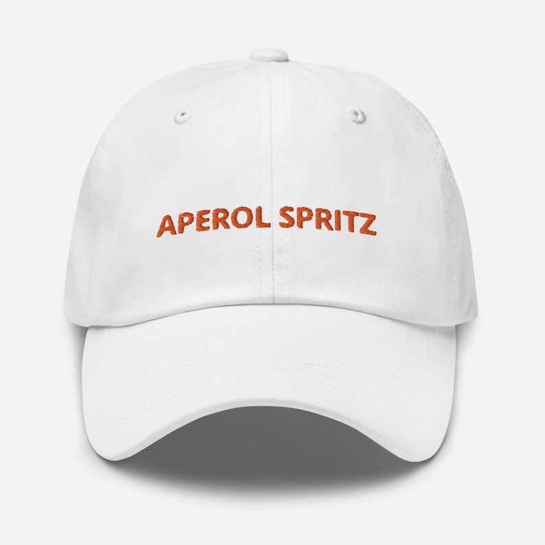Aperol Spritz Embroidered Dad Hat | Cocktail Gift Ideas - Etsy