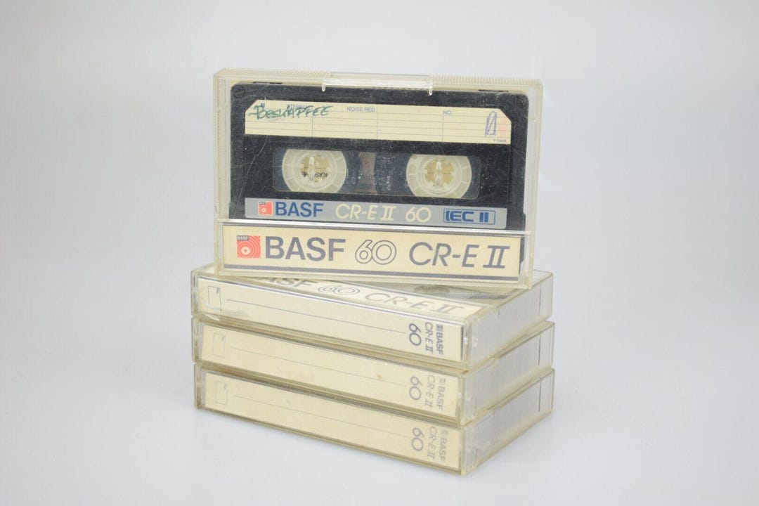 4x Basf CR-E II 60 Chrome Position Cassette - Etsy