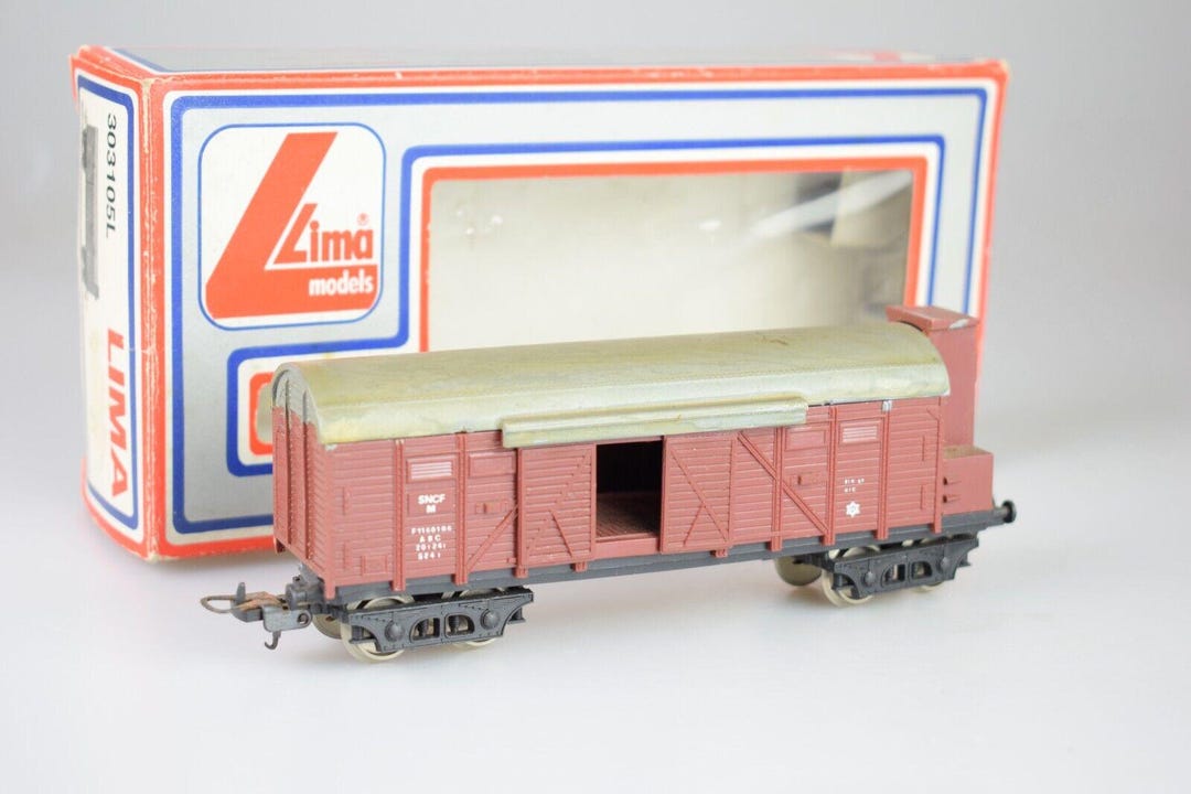 H0 Lima 303105l Covered Wagon - Etsy