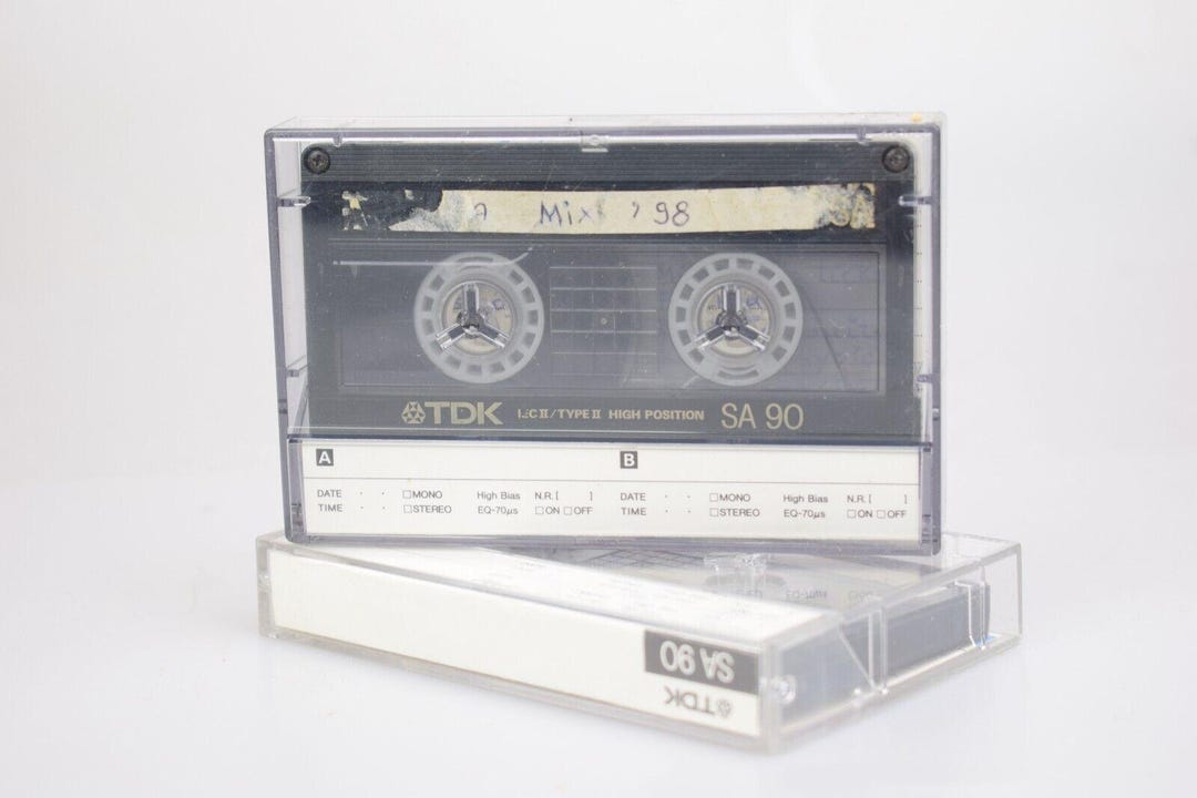 2x TDK SA90 Chrome Position High Audio Cassette - Used - Etsy