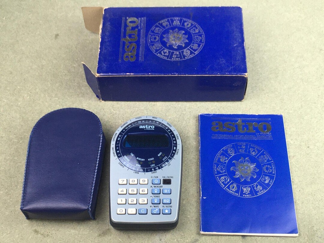 K Vintage Cosmos Astro Personal Astrological Computer / Calculator - Etsy
