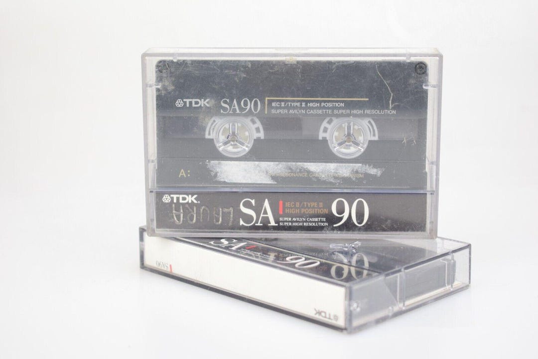 2x TDK SA90 Chrome Position High Audio Cassette - Used - Etsy