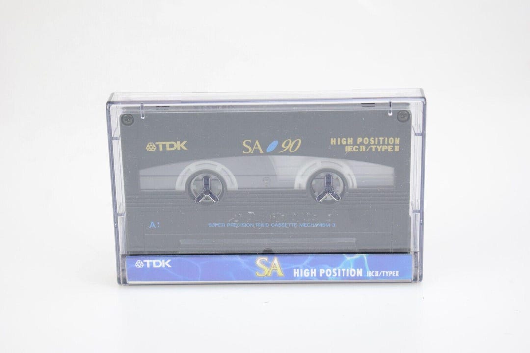 Tdk Sa90 High Position Chrome Cassette Audio - Used - Etsy