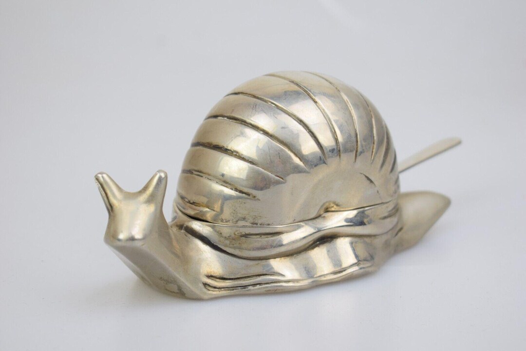 M.h. Zinc Ep Hong Kong Snail Butter Dish - Etsy