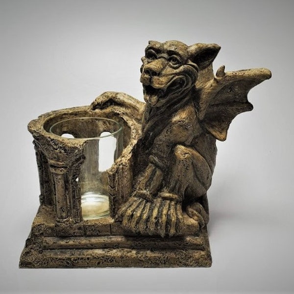 Gargoyle Candle - Etsy
