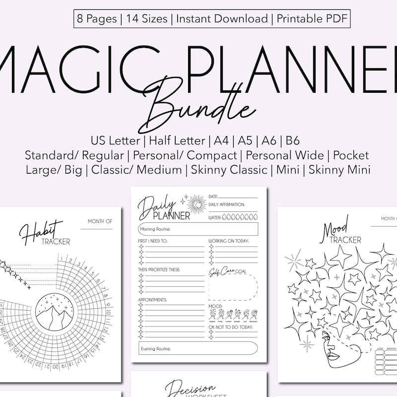 MindfulMagicPlanner - Etsy