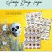 Halloween Goody Bag Favor Tags- Printable - Etsy