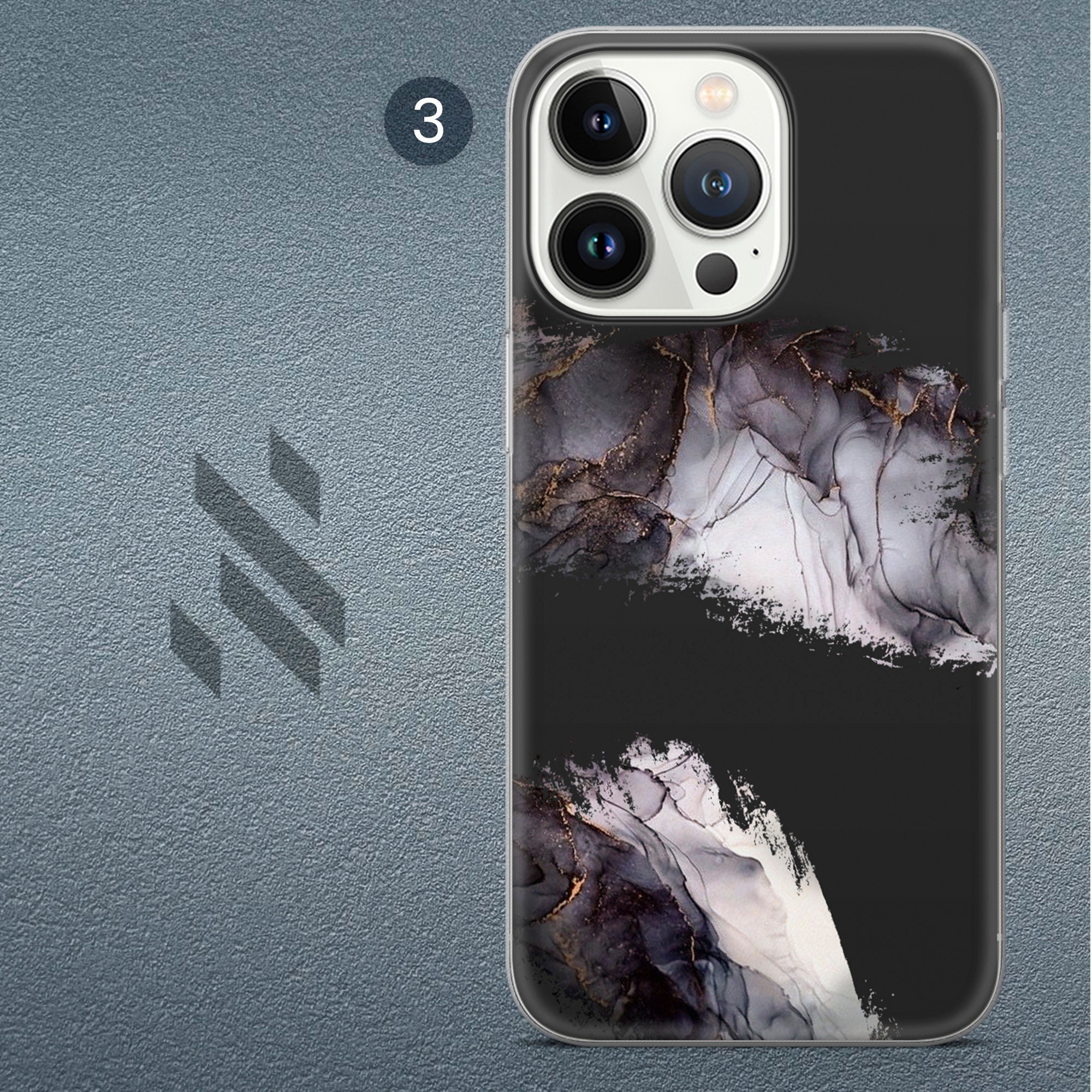 Abstract Marble Art Phone Case Marble Design Print for iPhone 14, 13 ...