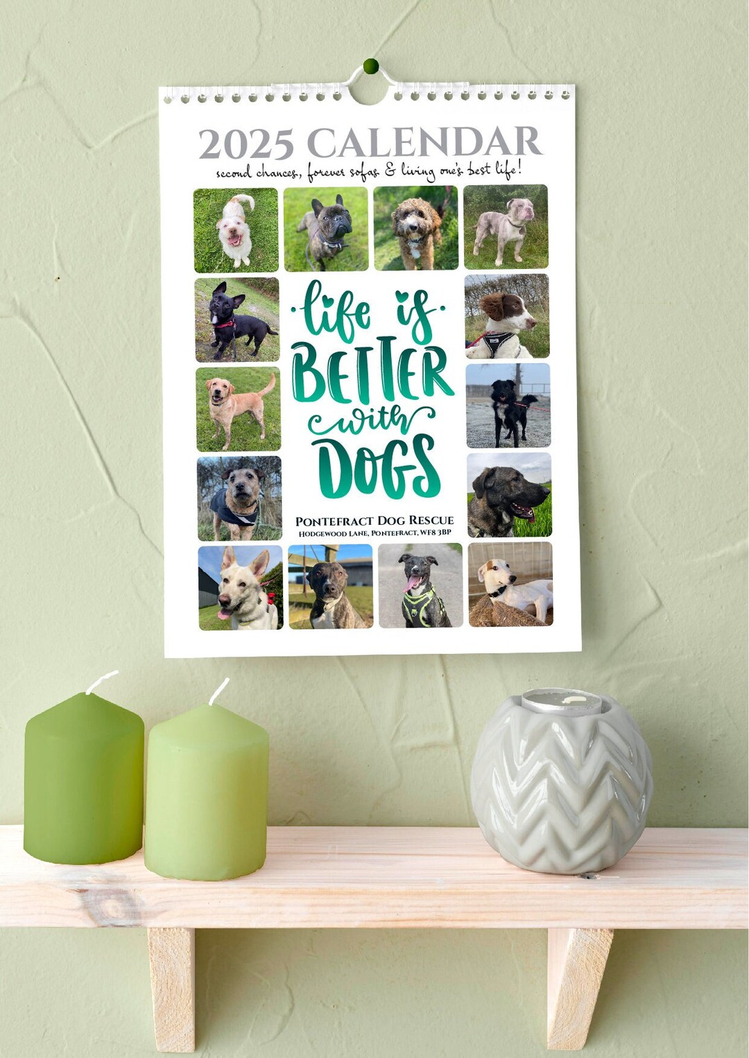 Pontefract Dog Rescue 2025 Calendar - Etsy