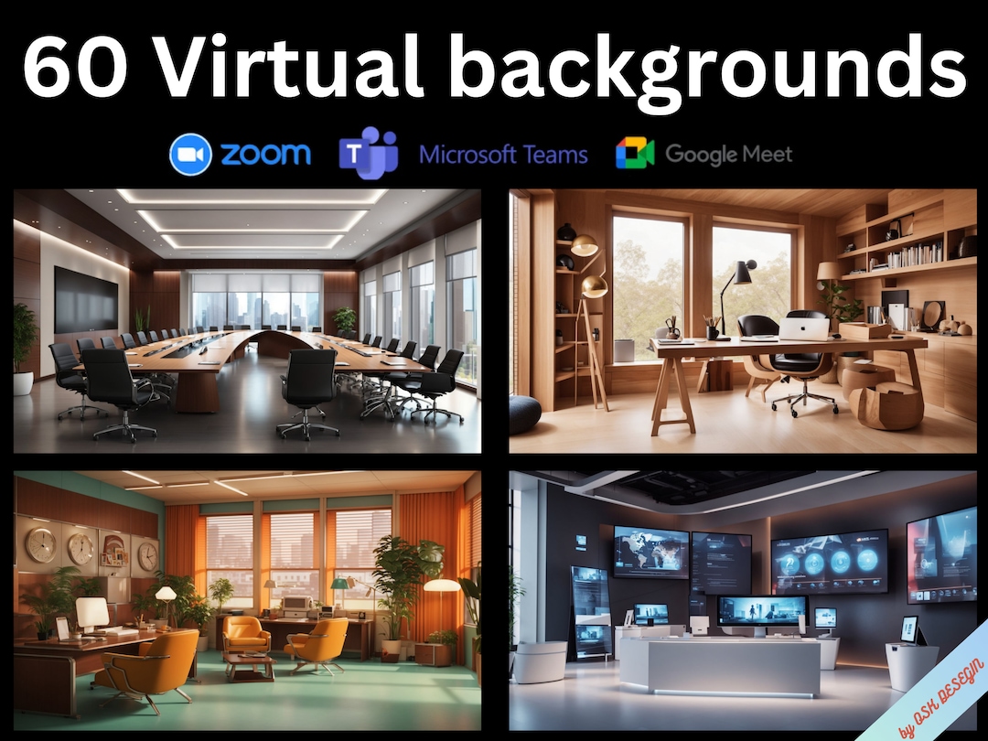 60 Virtual Background Zoom Background Digital Backgrounds - Etsy Australia