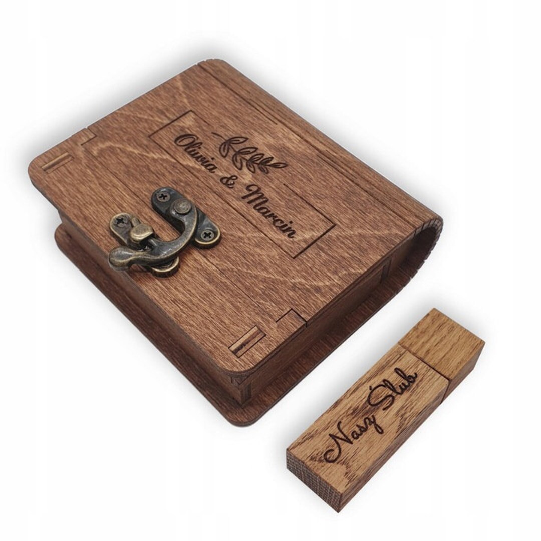 PERSONALIZED Pendrive 32gb 3.0 ENGRAVING Wooden Box - Etsy