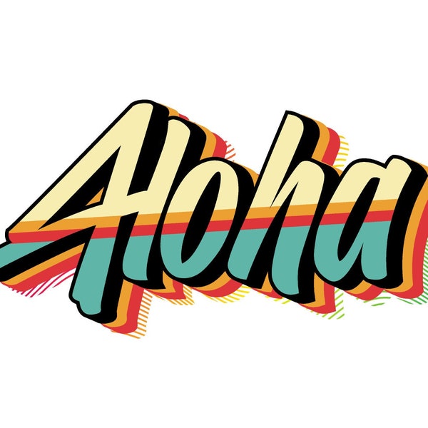 Aloha Svg - Etsy