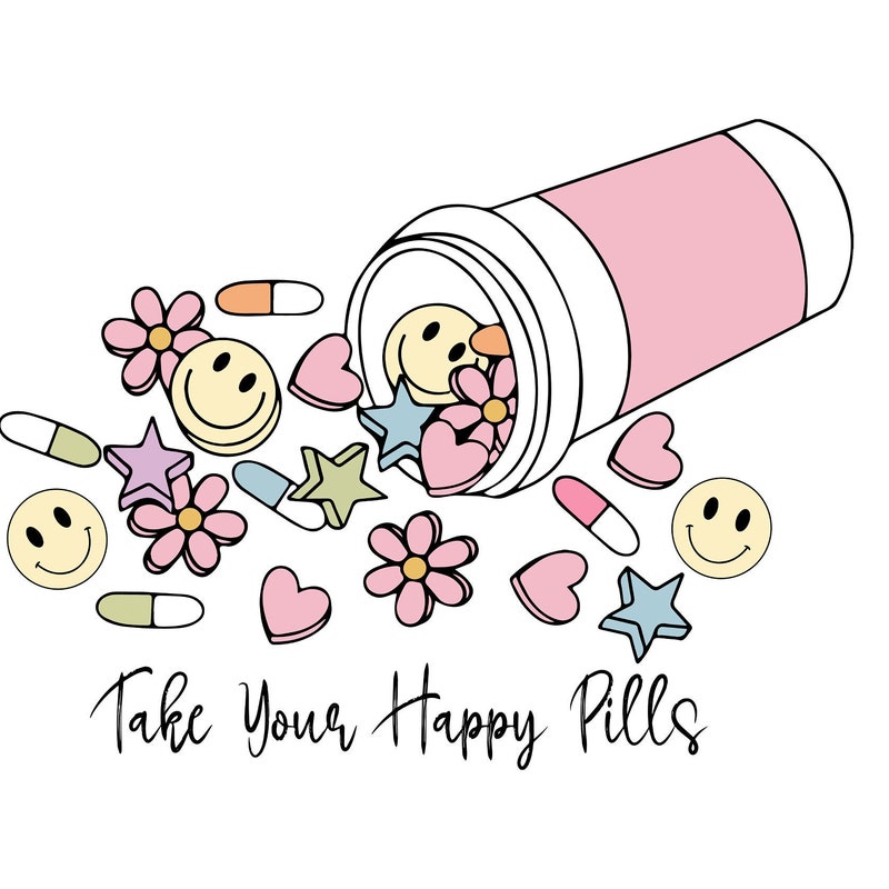 Happy Pill - Etsy