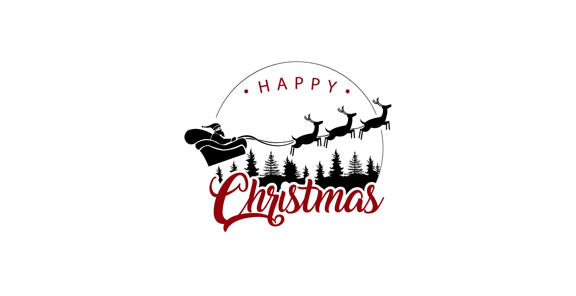 Happy Christmas Svg Flying Santa Svg Santa Claus and Flying - Etsy