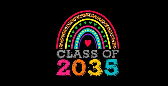 Class of 2035 PNG First Day of School Png Back to School - Etsy