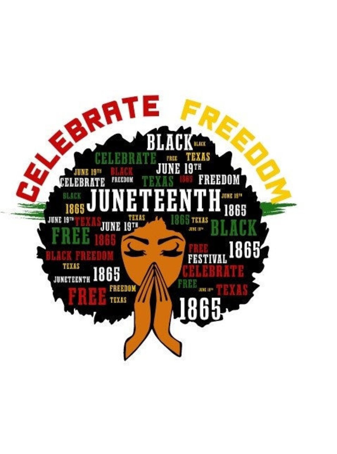Juneteenth 1865 SVG, 19th 1865 Svg, Juneteenth 2022 SVG, Black Freedom ...