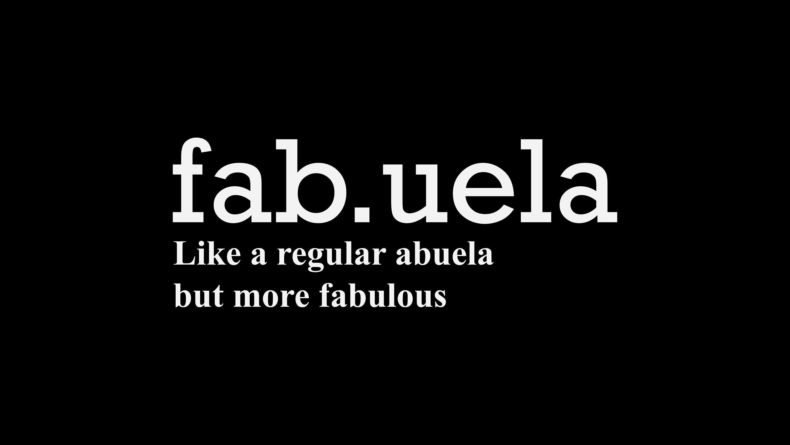 Fabuela SVG, Like A Regular Abuela but More Fabulous, La Chancla Png ...