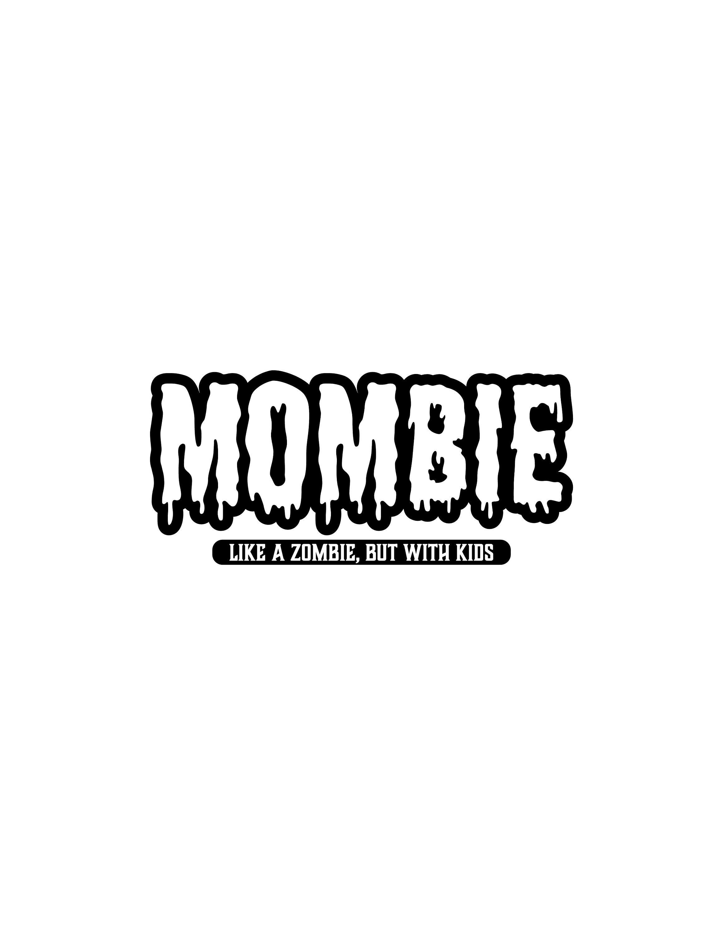 Mombie Like Zombie but With Kids Svg, Mombie Svg Png, Spooky Mama Png ...