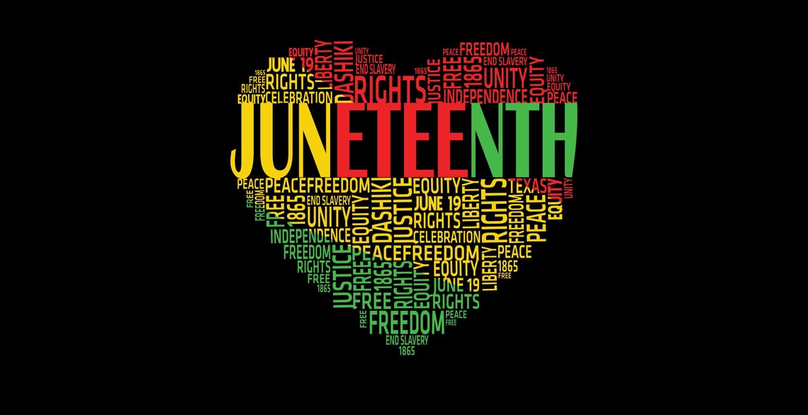 Juneteenth Celebrate Heart Desing Svg Black History 1865 Svg - Etsy