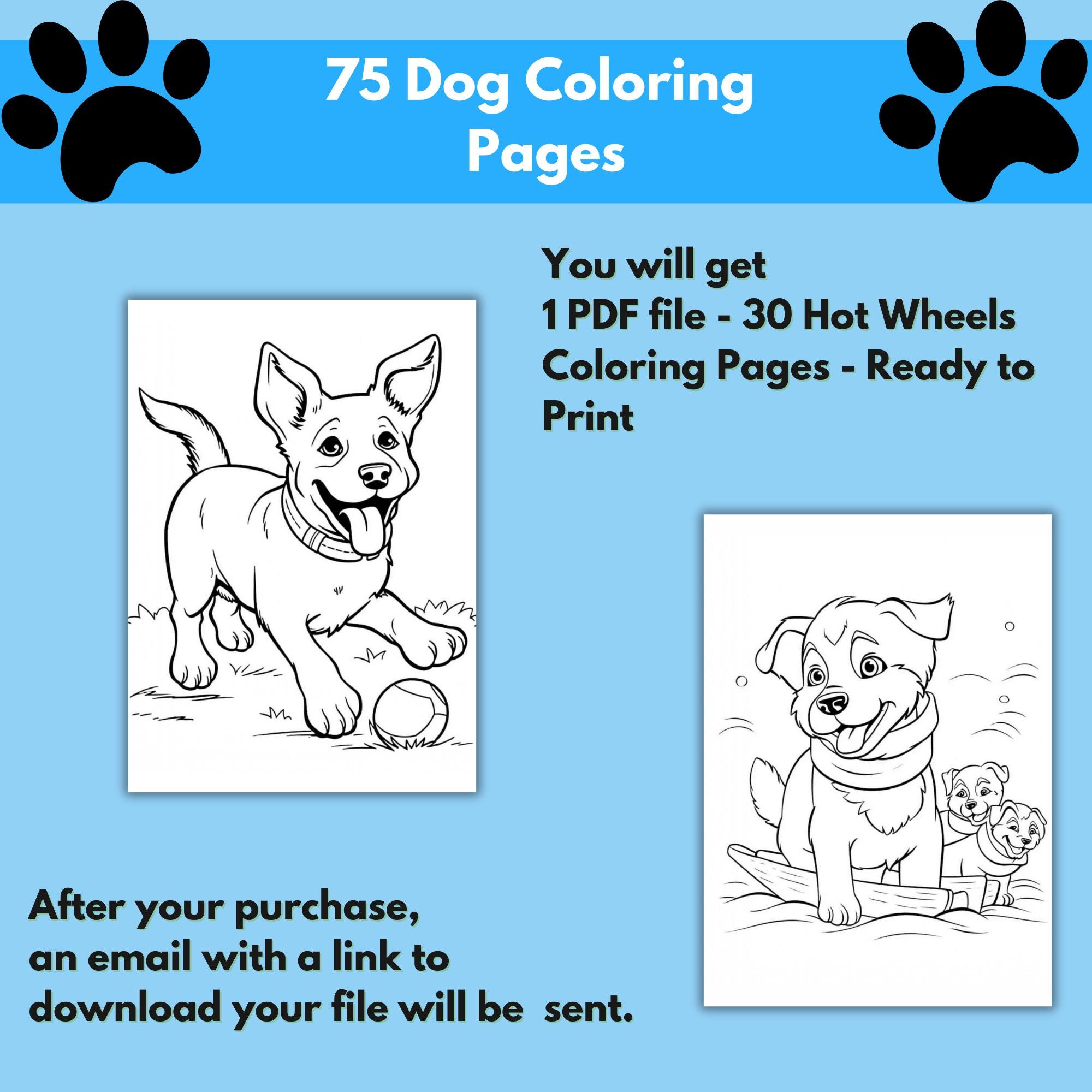 75 Dog Coloring Pages | Printable Coloring Pages | Dog Coloring Pages ...