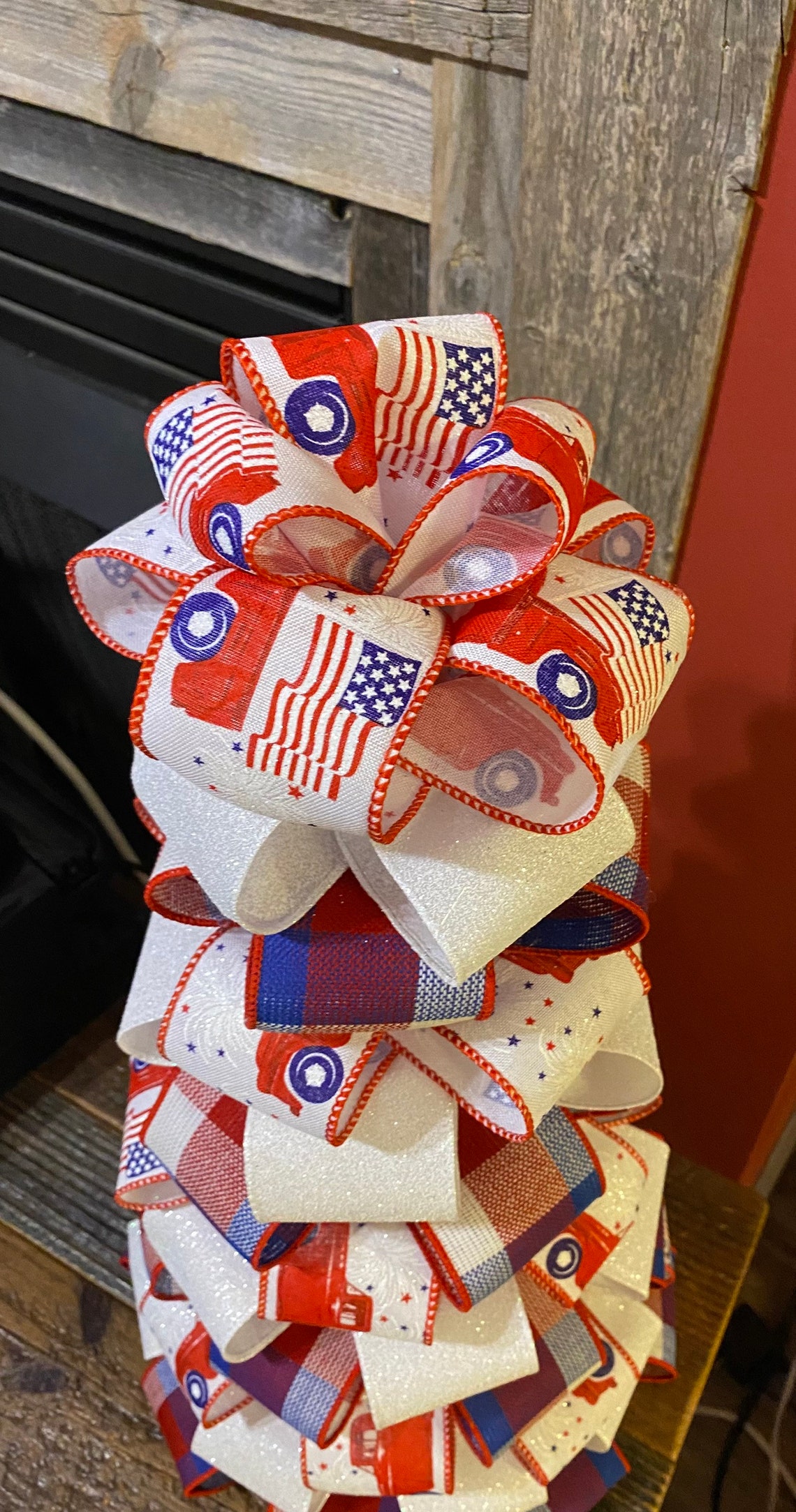 Patriotic Ribbon Tree - Etsy