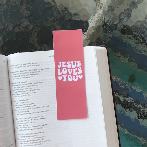 Religious Bookmark - Etsy