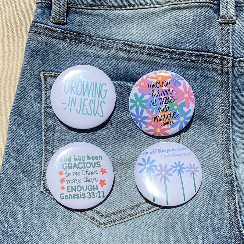 Pinback Button Set - Etsy