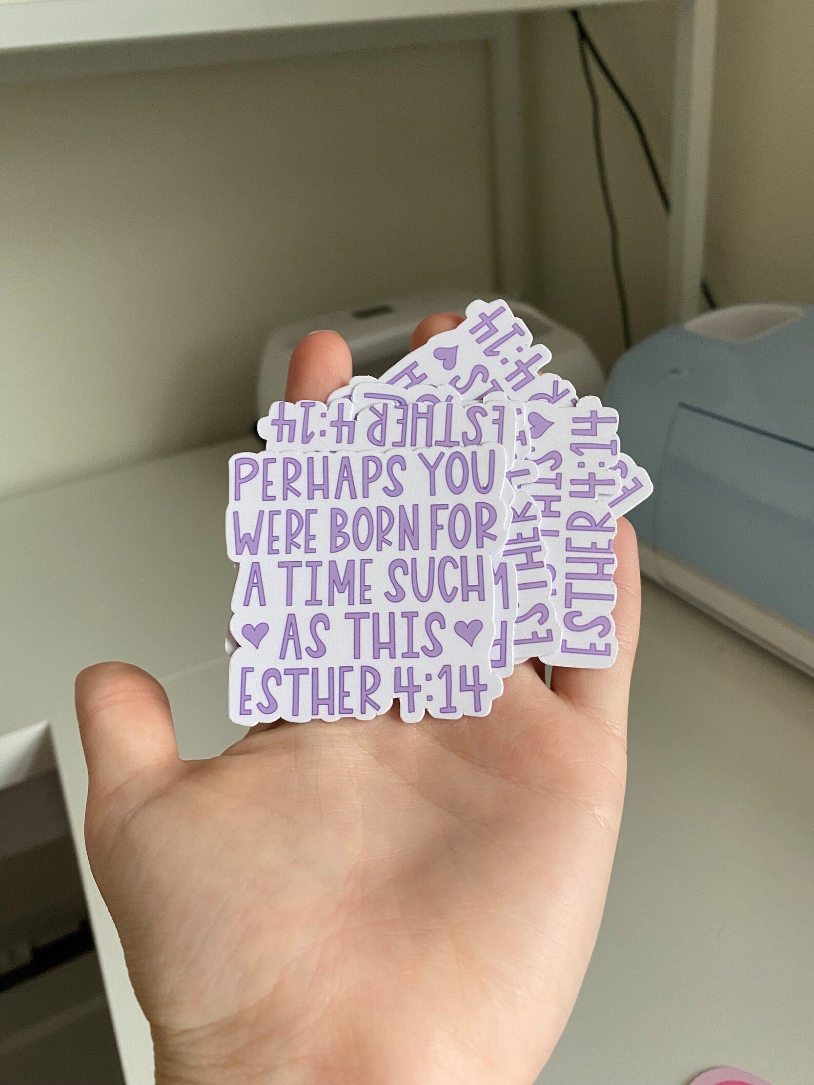 Esther 4:14 Sticker, Christian Sticker, Faith Sticker, Bible Sticker ...