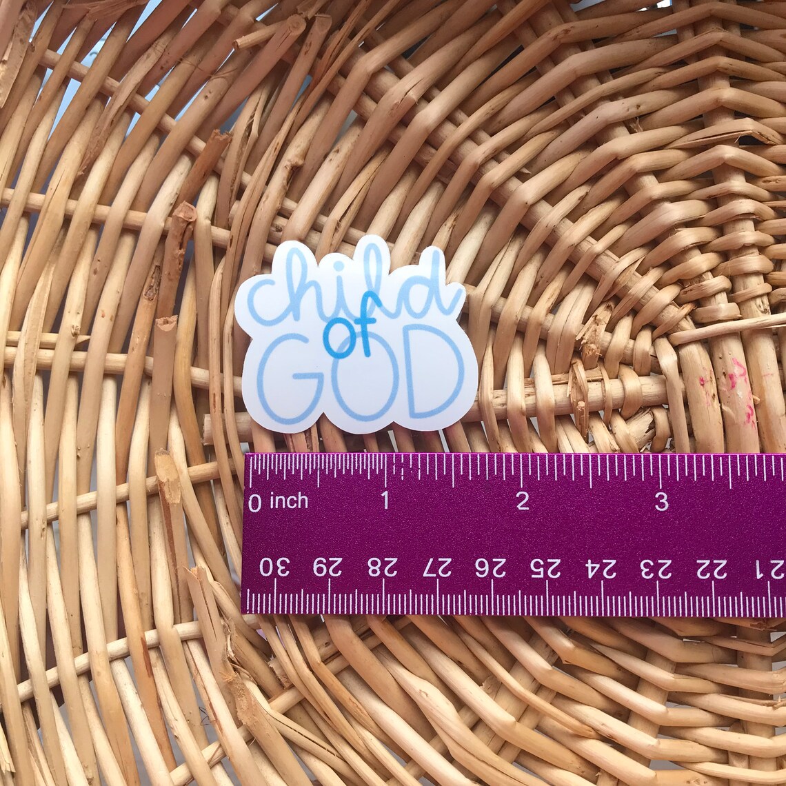 Child of God Sticker Christian Sticker Faith Sticker - Etsy