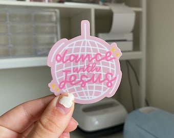 Victory in Jesus Sticker, Christian Sticker, Faith Sticker, Bible ...