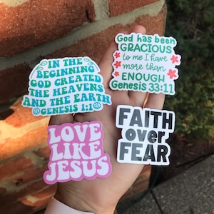 Love Like Jesus Sticker, Christian Sticker, Faith Sticker, Christian ...