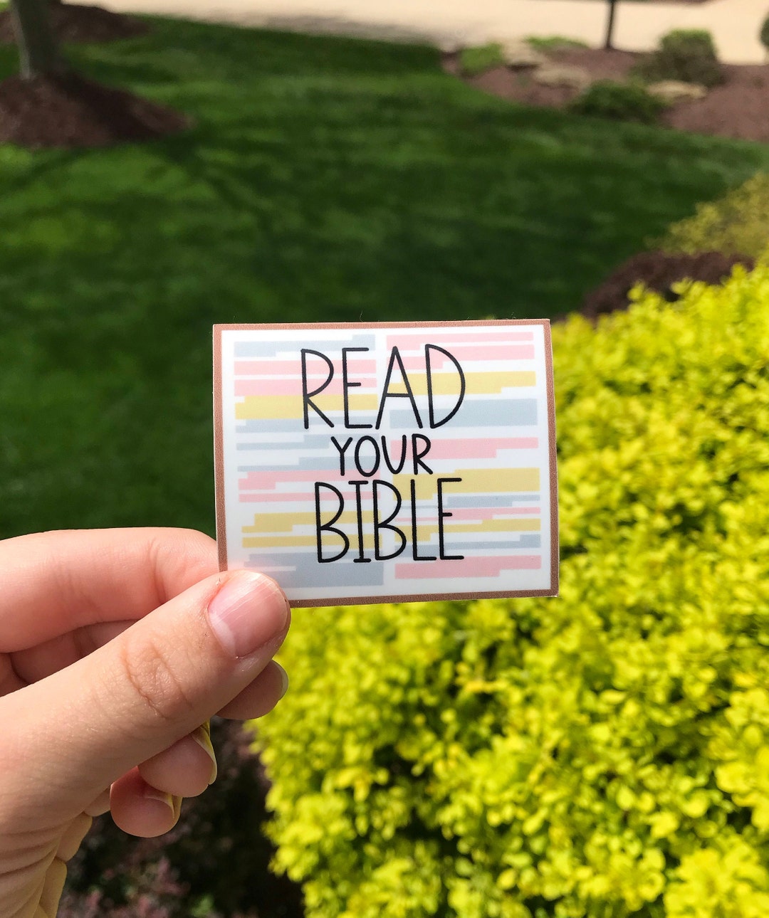 Read Your Bible Sticker, Christian Sticker, Faith Sticker, Waterproof ...