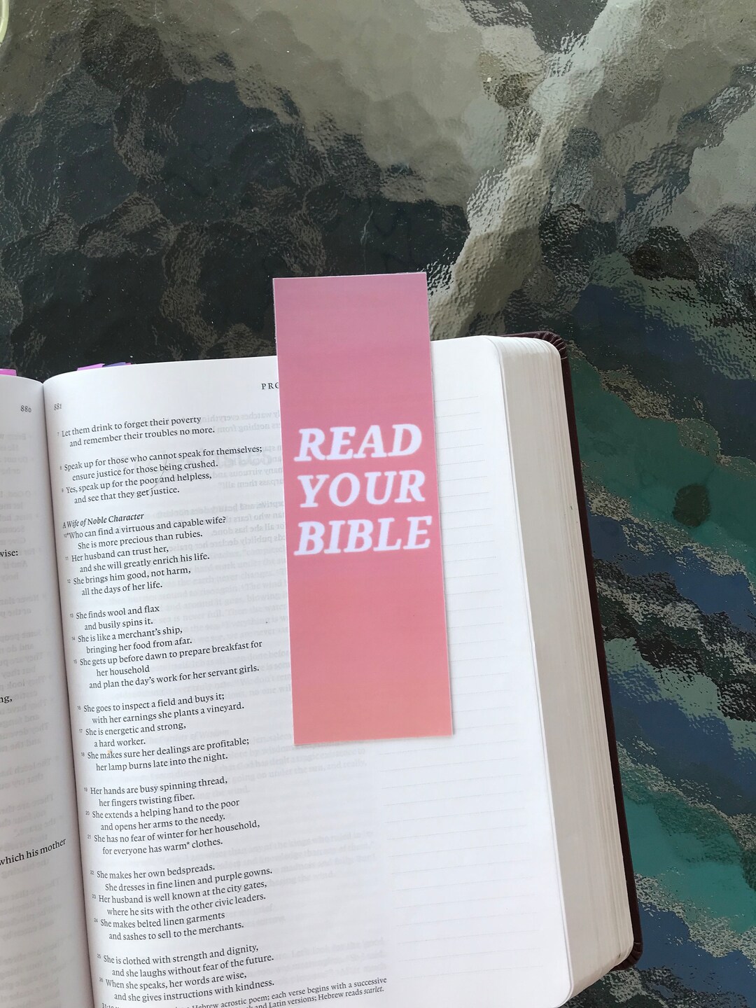 Read Your Bible Bookmark, Christian Bookmark, Religious Bookmark, Bible ...