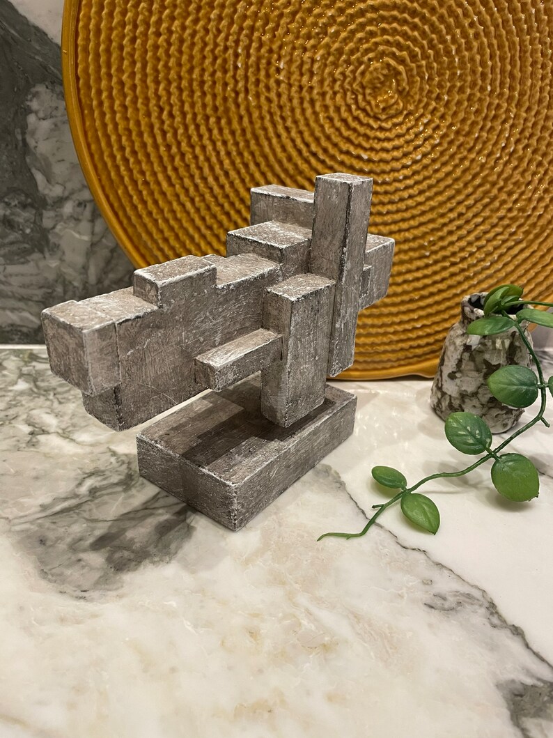 Collage 'architectural Model' Cubism Modernist Brutalist, Architectural ...