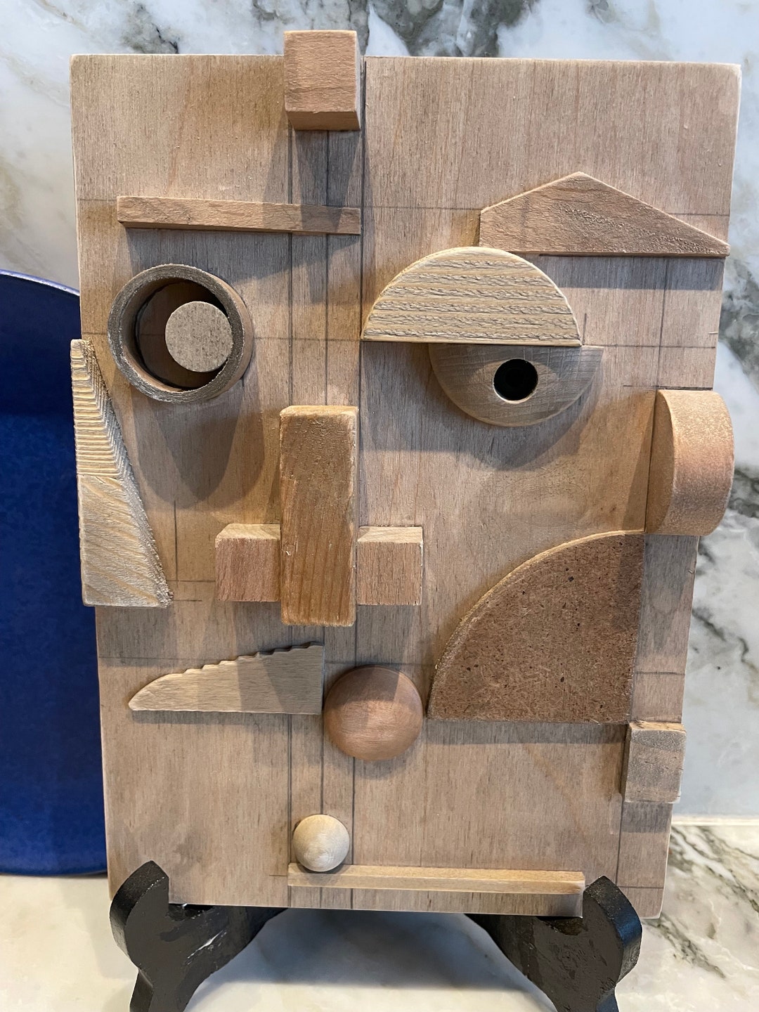 Brutalist Collage 'cubiste Face' Neutral - Modernist Influence ...