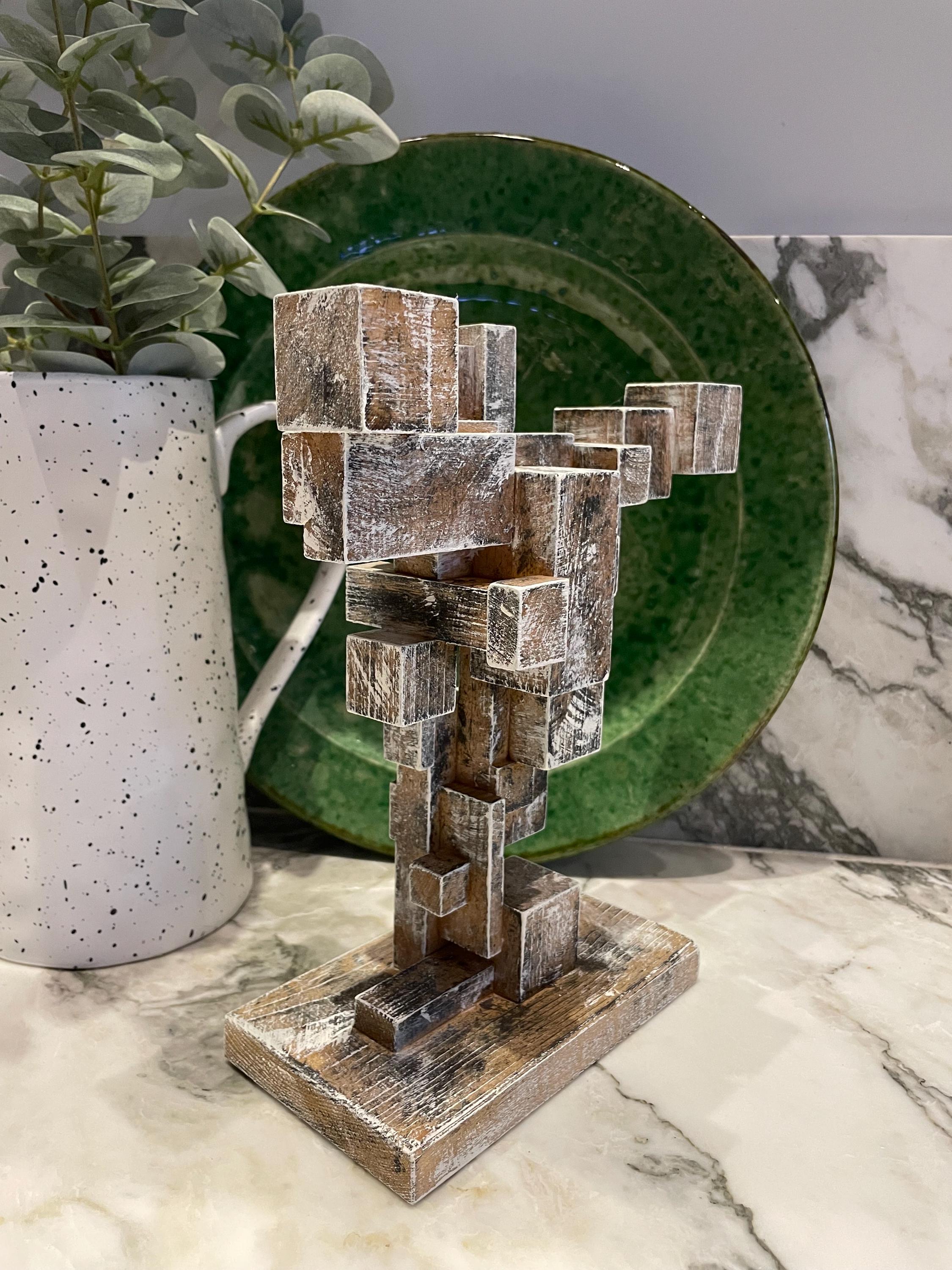 Collage 'architectural Model' Cubism - Modernist - Brutalist, Bookcase ...