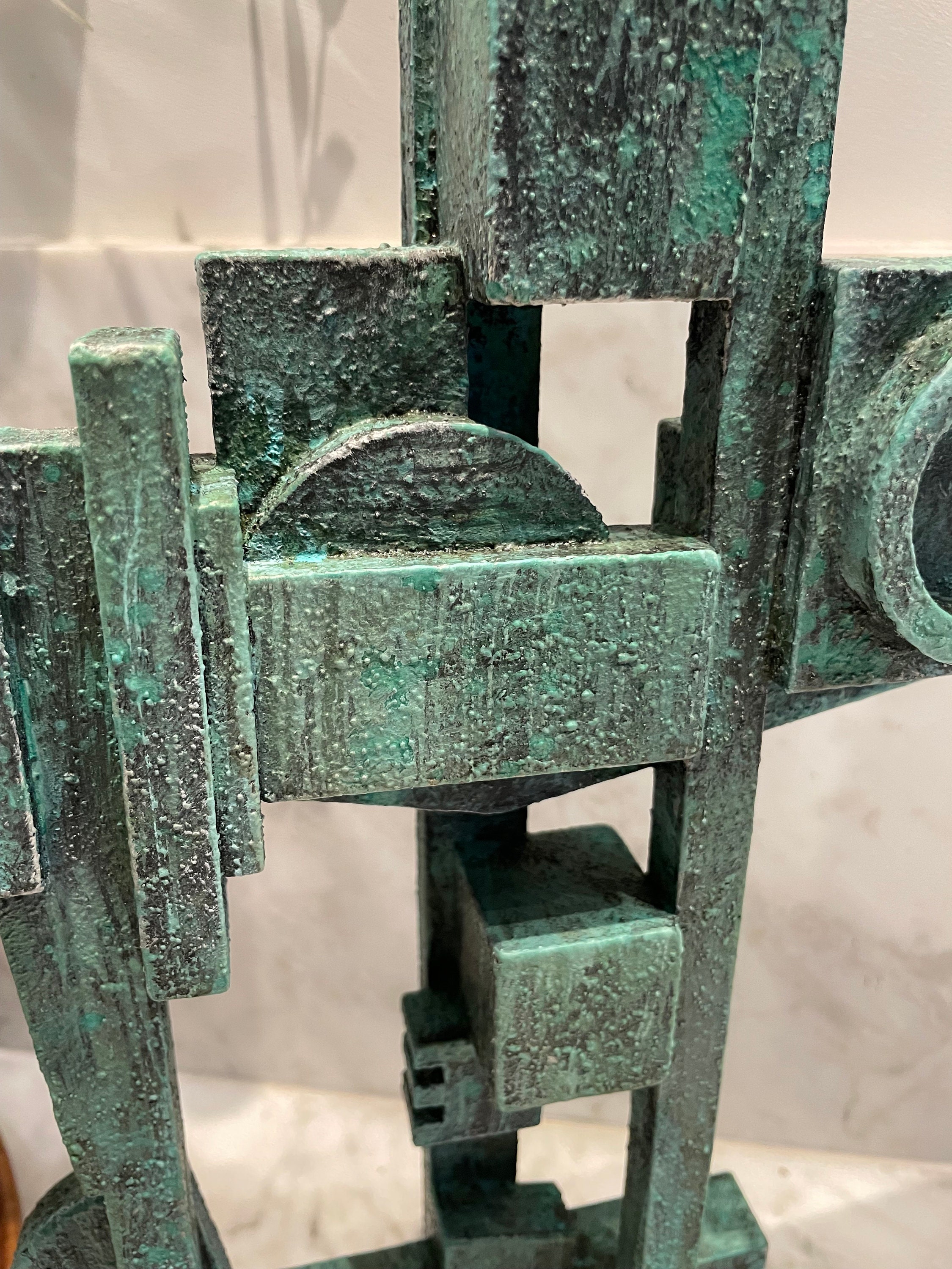 Collage 'architectural Structure' Cubism Modernist Brutalist, 40cm ...