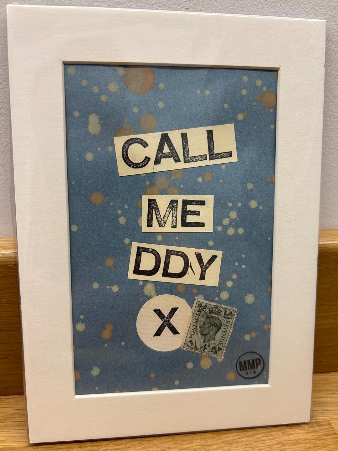 Telegram Style Collage With 'queer' Lines. Original Artwork Handmade ...