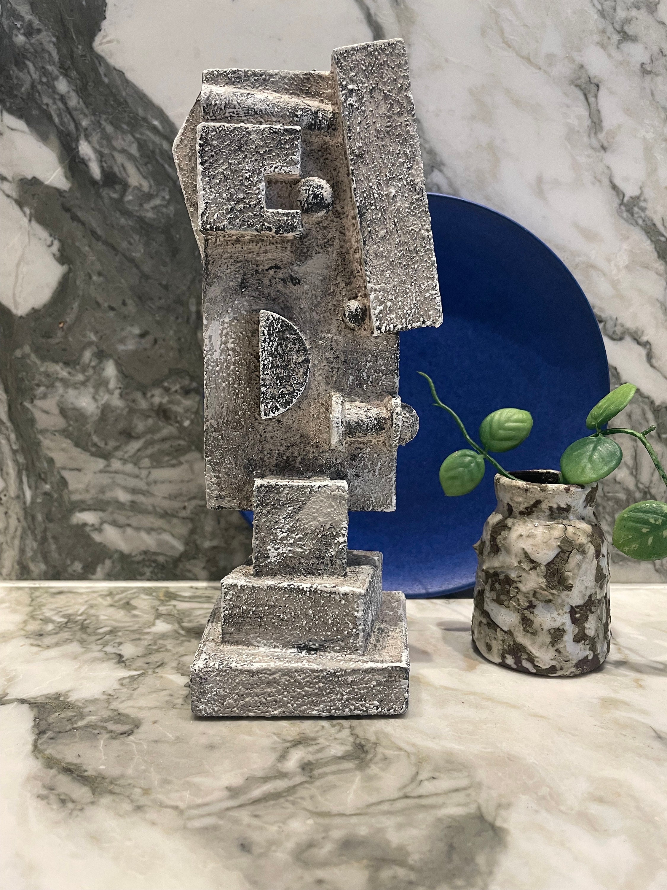 Brutalist Sculpture 'jean-claessen' Modernist - Etsy