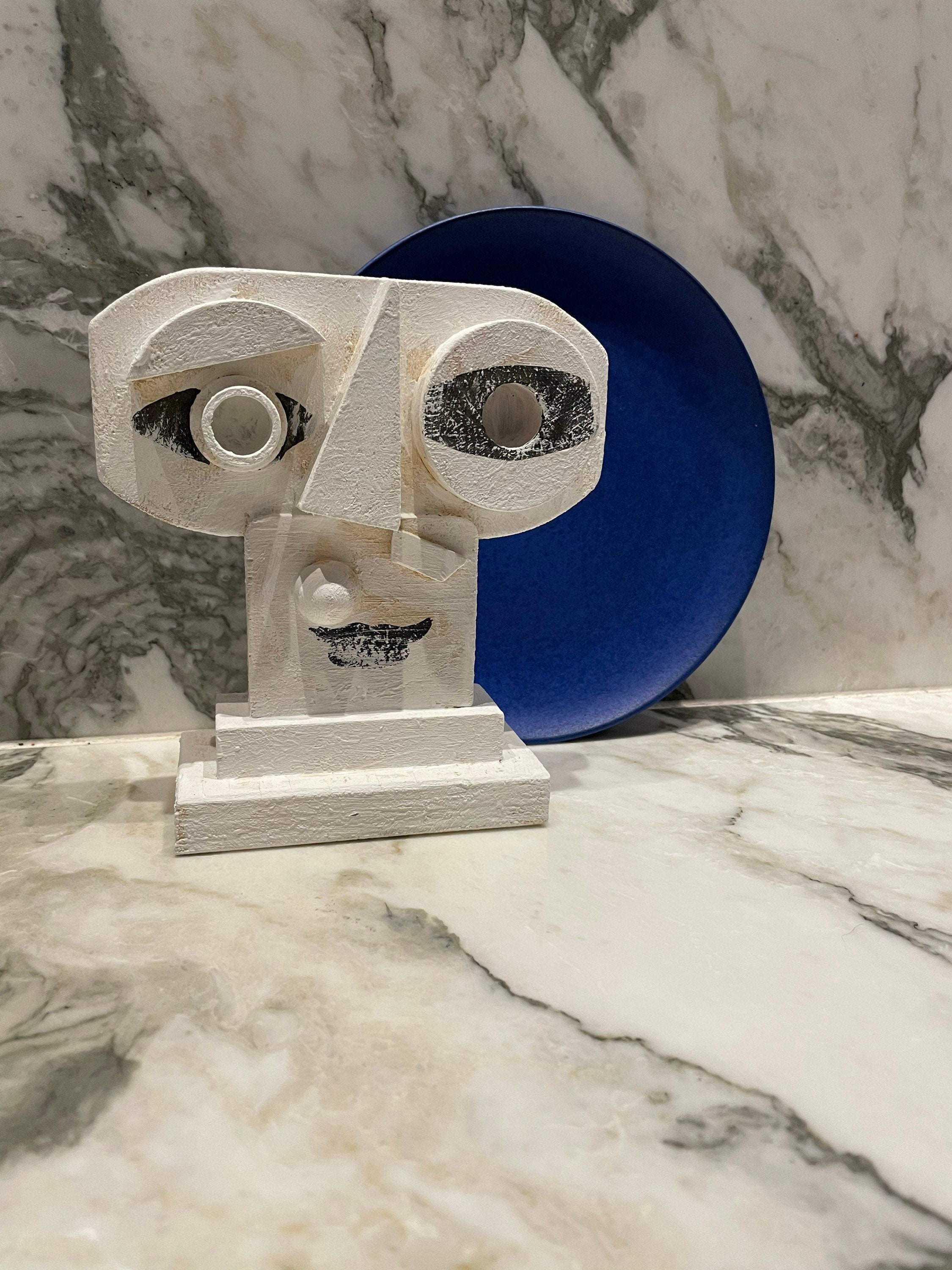 Collage Cubism Influence Modernist Brutalist Abstract Sculpture ...