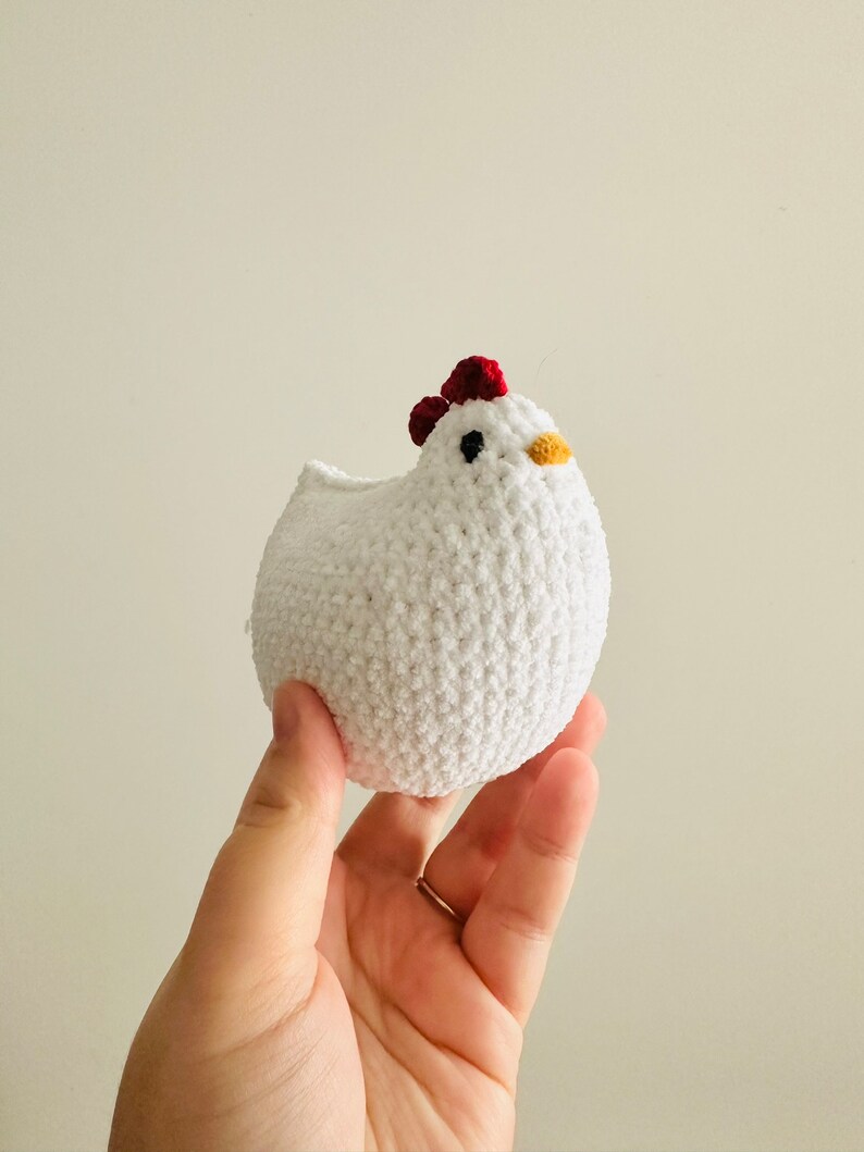 Hen Crochet Pattern, French PDF Crochet Tutorial, Colette the Crochet ...