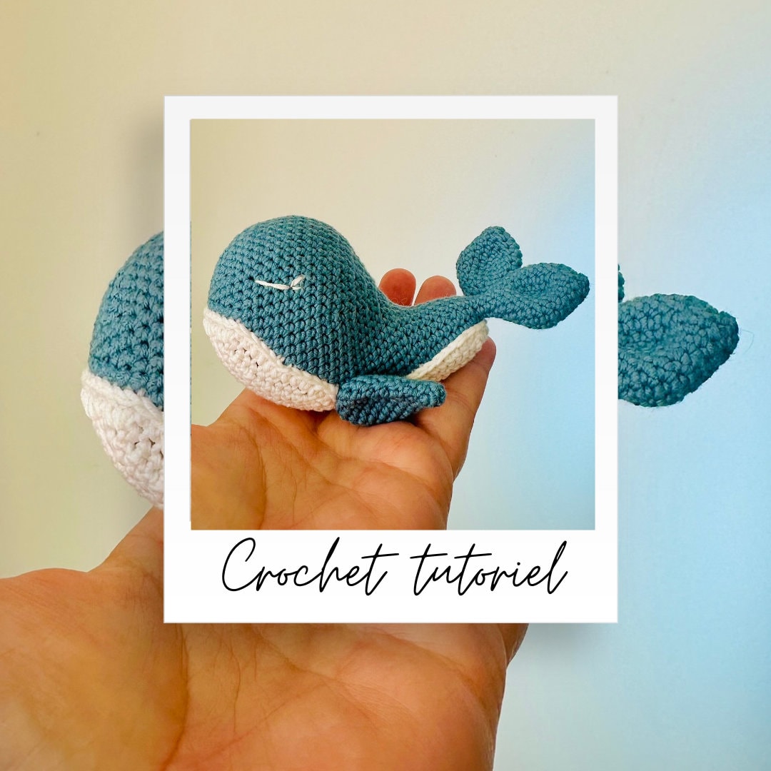 Blue Whale Crochet Pattern, Crochet Whale, PDF Crochet Tutorial in ...